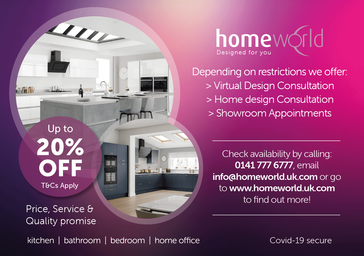 Kitchen and Bathroom Design | Homeworld Kitchens & Bathrooms